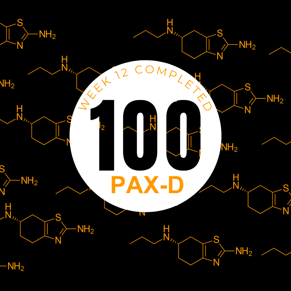 100 Participants Completed Week 12 of the PAX-D Trial | Is pramipexole ...